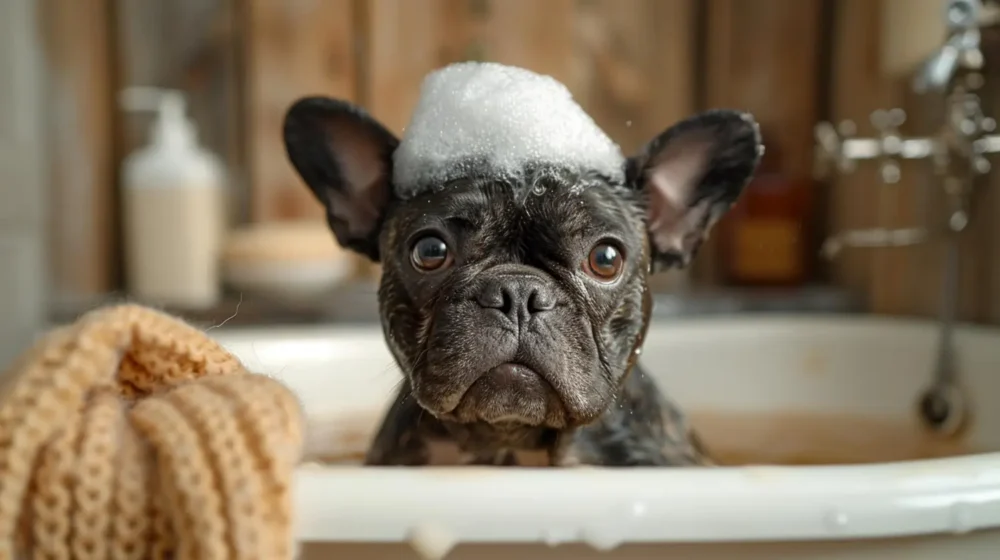 How Often to Bathe French Bulldogs | Kingdom Frenchies
